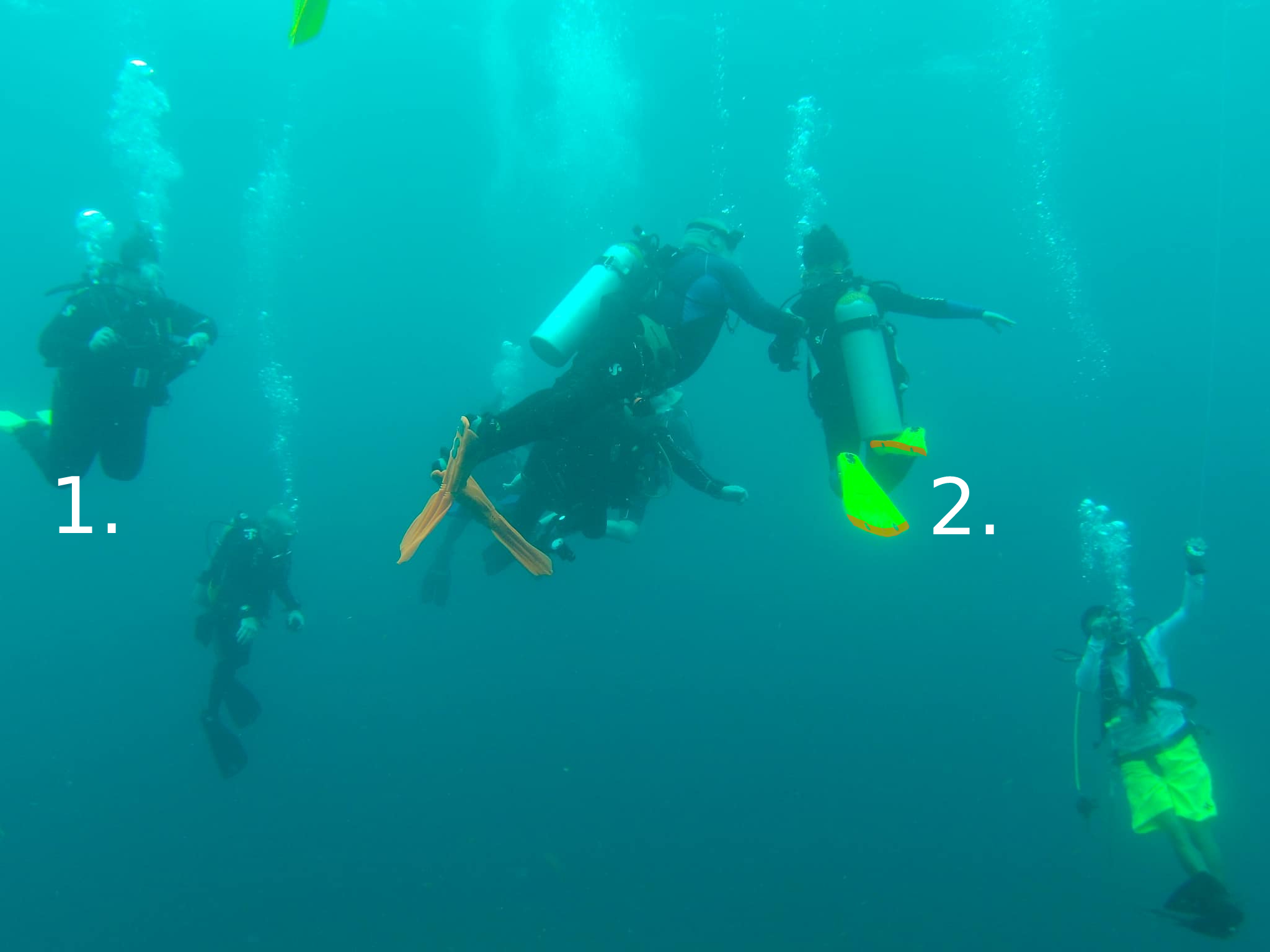 Identifying Yourself Underwater - For your Buddy? - Extreme Sports
